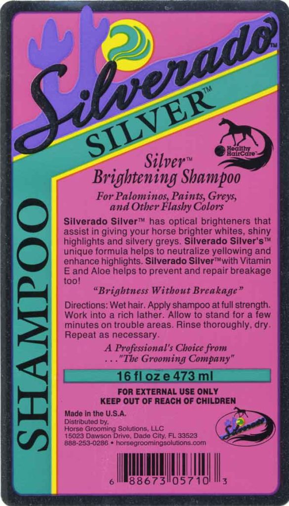 Horse Brightening & Whitening Shampoo for Coat, Mane & Tail by ...